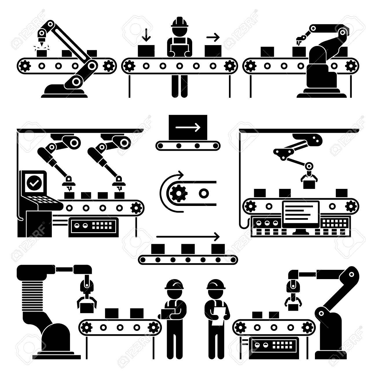 Assembly Line Vector at Vectorified.com | Collection of Assembly Line ... Assembly Line Vector at Vectorified.com | Collection of Assembly Line ...