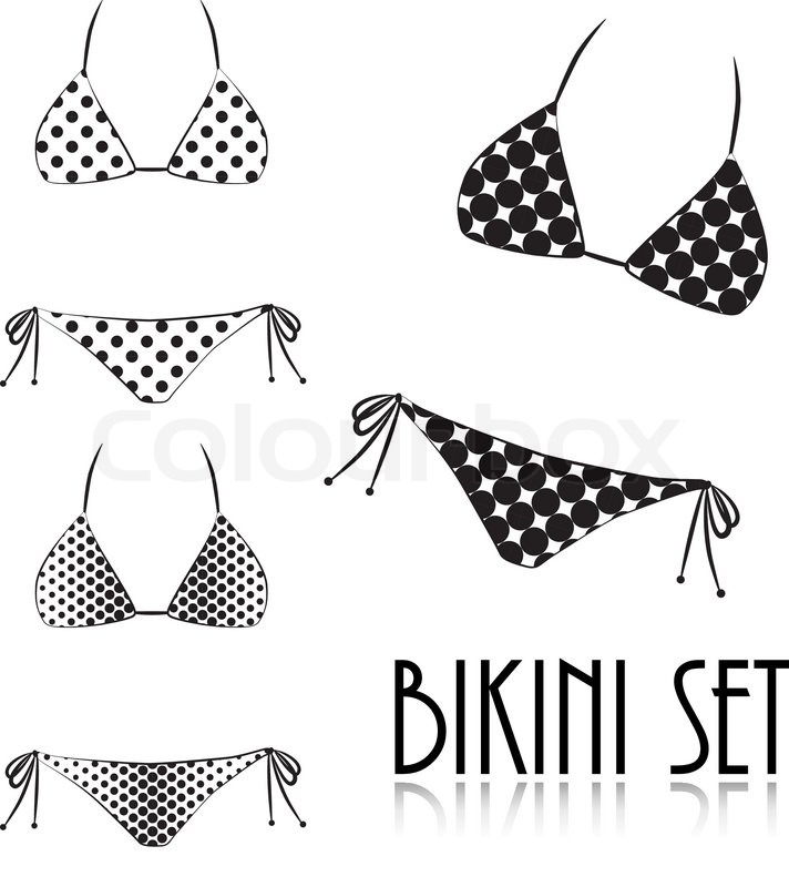 Bikini Vector At Collection Of Bikini Vector Free For