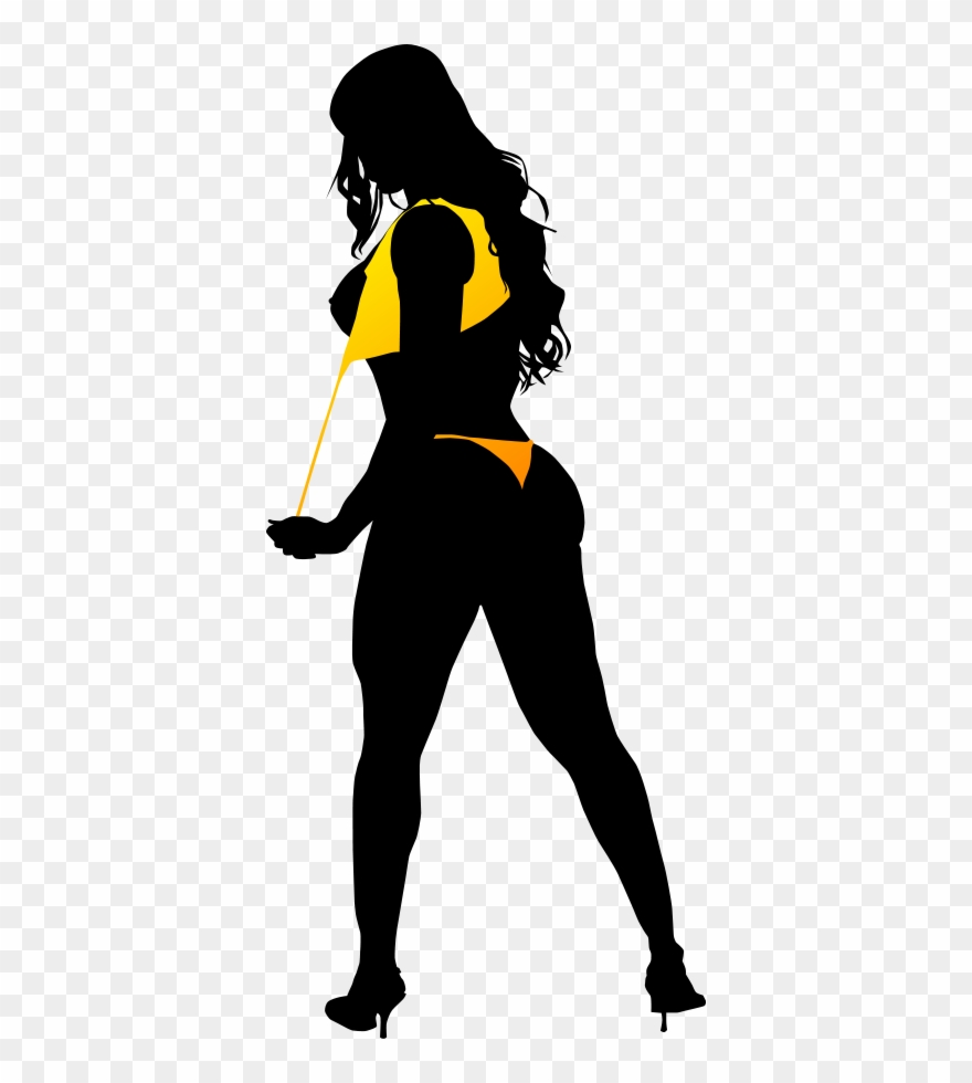Black Woman Silhouette Vector At Collection Of Black