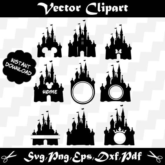 Cinderella Castle Vector at Vectorified.com | Collection of Cinderella Castle Vector free for ...