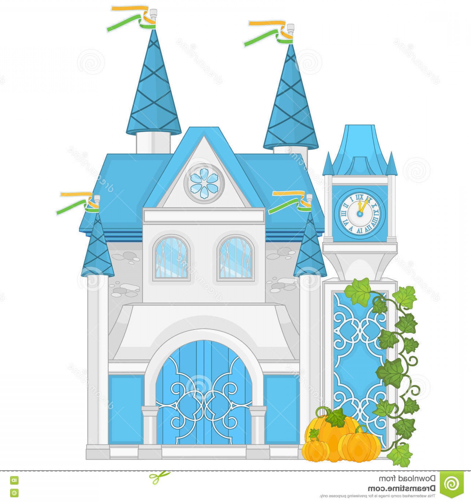 Cinderella Castle Vector at Vectorified.com | Collection of Cinderella Castle Vector free for ...