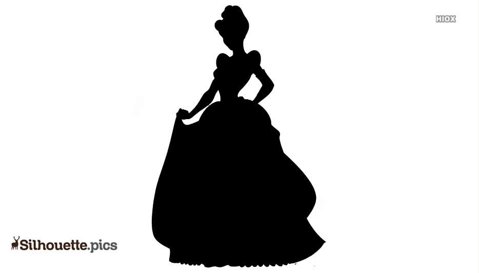 Cinderella Silhouette Vector at Vectorified.com | Collection of Cinderella Silhouette Vector ...