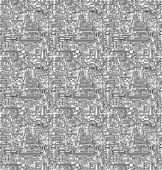 Circuit Pattern Vector At Collection Of Circuit