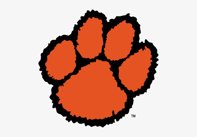 Clemson Paw Vector At Collection Of Clemson Paw