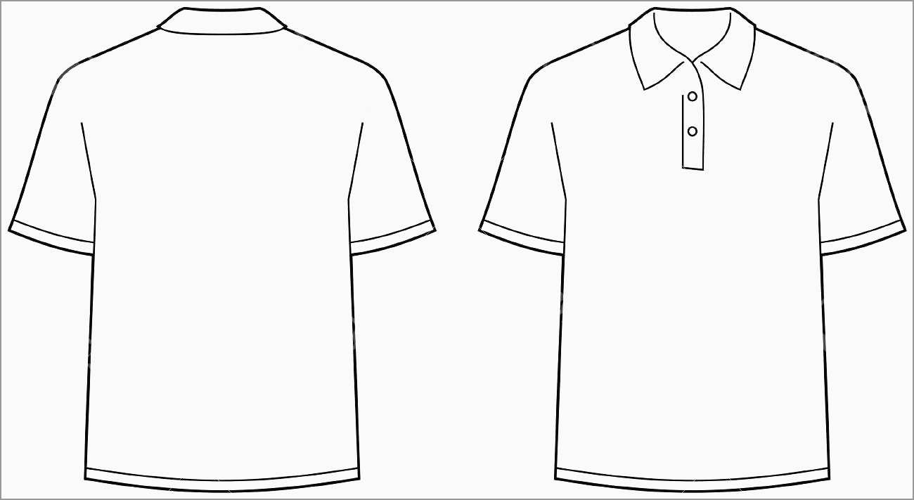 Collar T Shirt Vector At Vectorified Collection Of Collar T Shirt 
