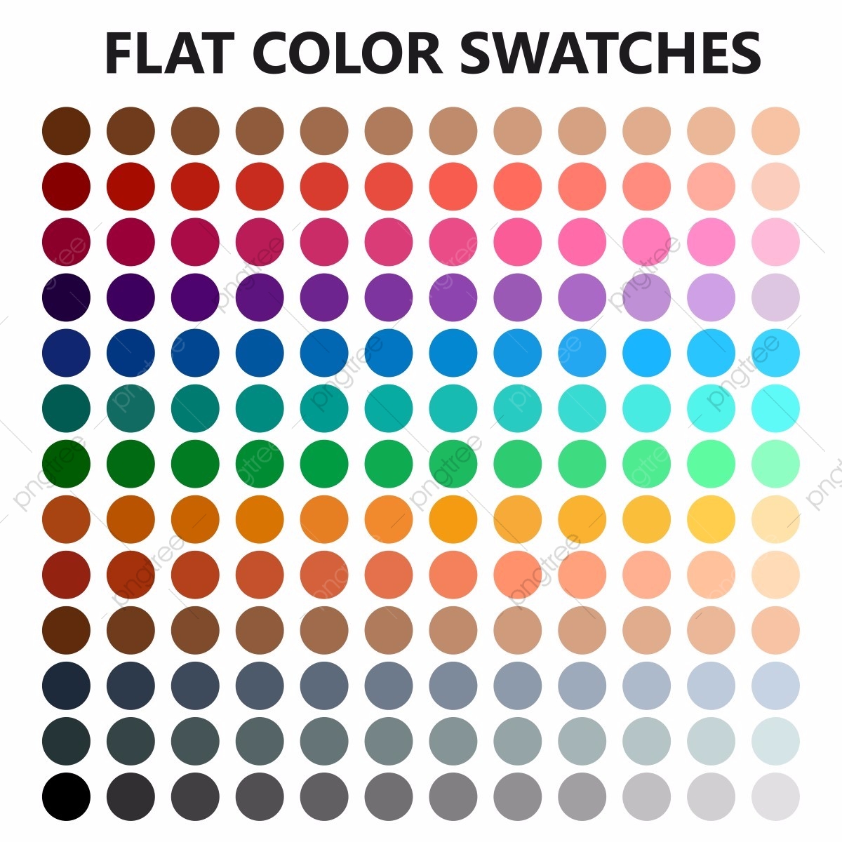 Color Swatches Vector At Vectorified Collection Of Color Swatches 