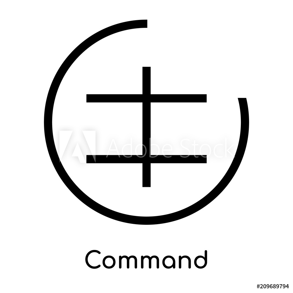 Command Symbol Vector At Collection Of Command Symbol