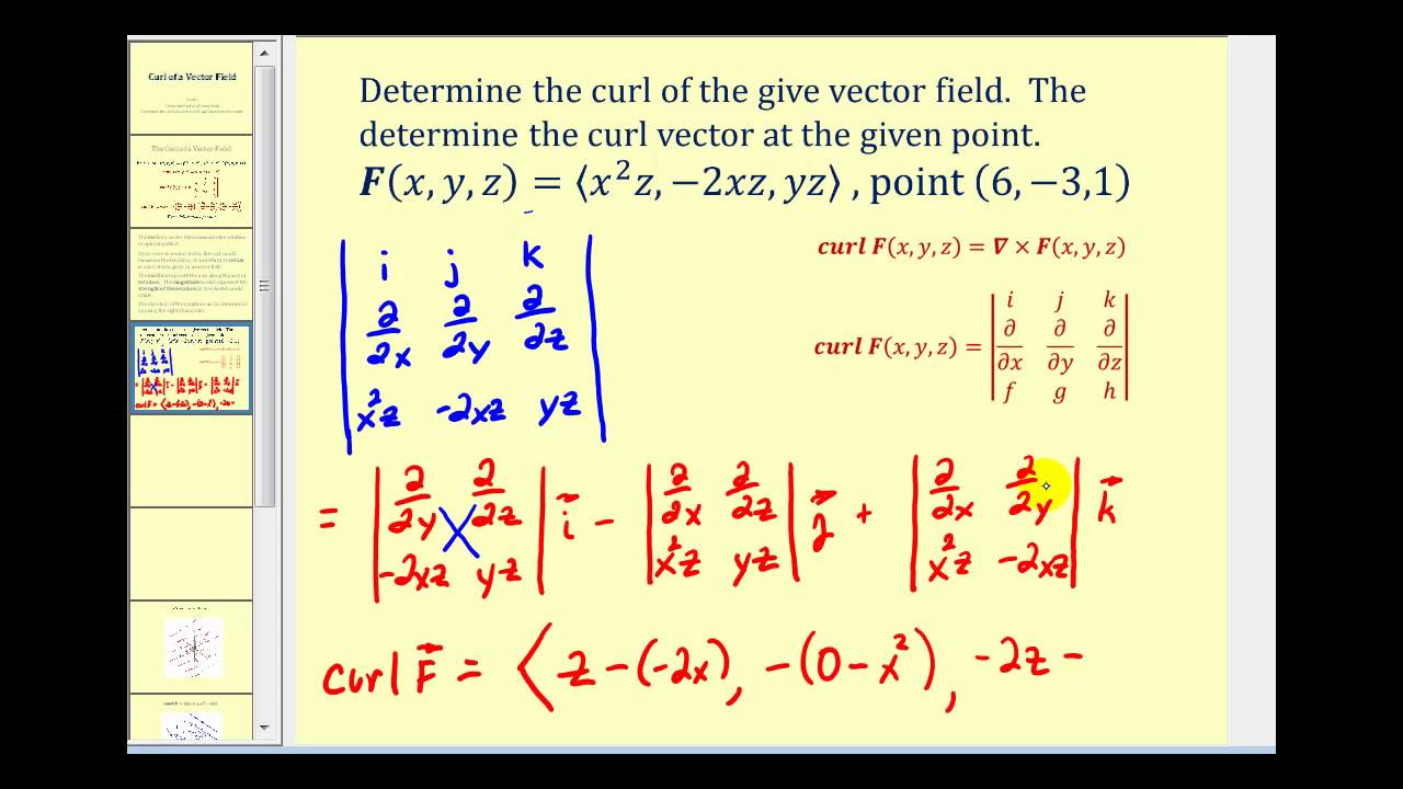 Curl Of A Vector Calculator At Collection Of Curl Of