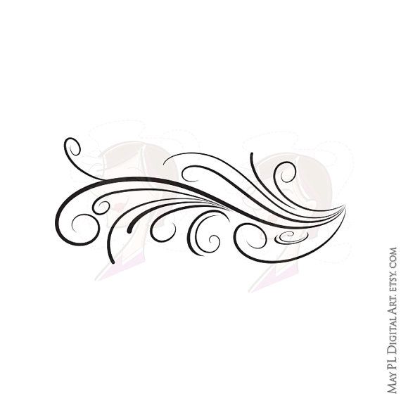 Curly Cue Vector At Collection Of Curly Cue Vector Free For Personal Use