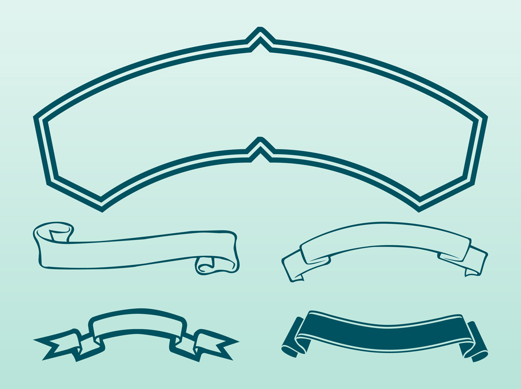 Curved Banner Vector at Vectorified.com | Collection of Curved Banner ... Curved Banner Vector at Vectorified.com | Collection of Curved Banner ...