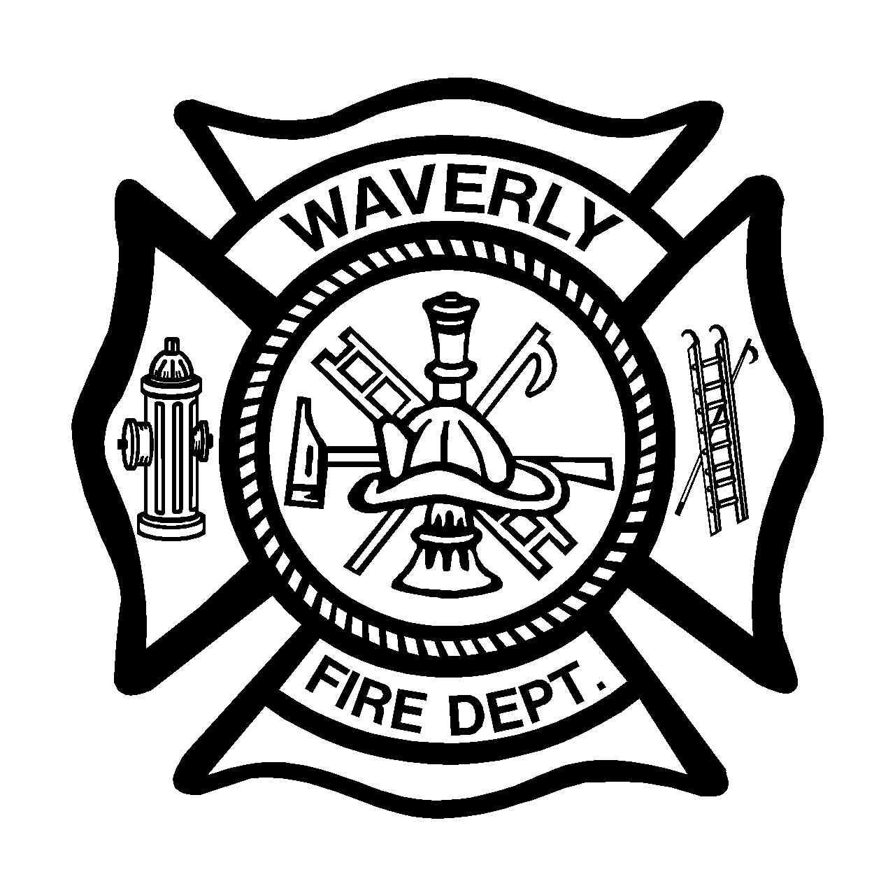 Fire Department Badge Vector At Vectorified Collection Of Fire 