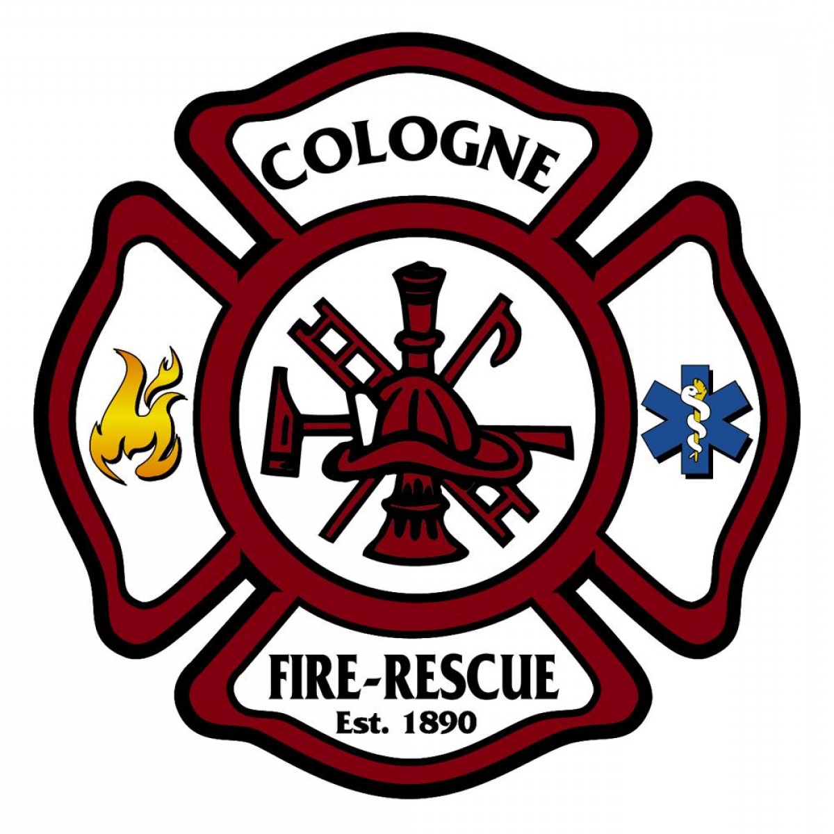 Fire Maltese Cross Vector At Vectorified Collection Of Fire 
