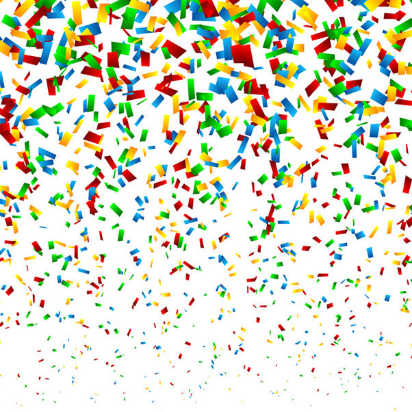 Free Vector Confetti Background at Vectorified.com | Collection of Free Vector Confetti ...