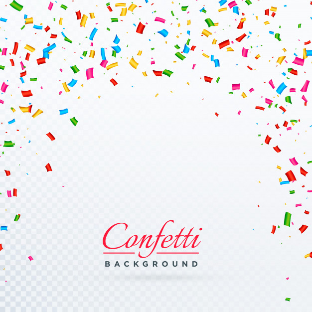 Free Vector Confetti Background at Vectorified.com | Collection of Free Vector Confetti ...