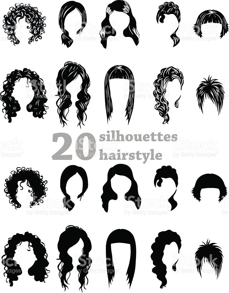 Free Vector Hairstyles At Collection Of Free Vector