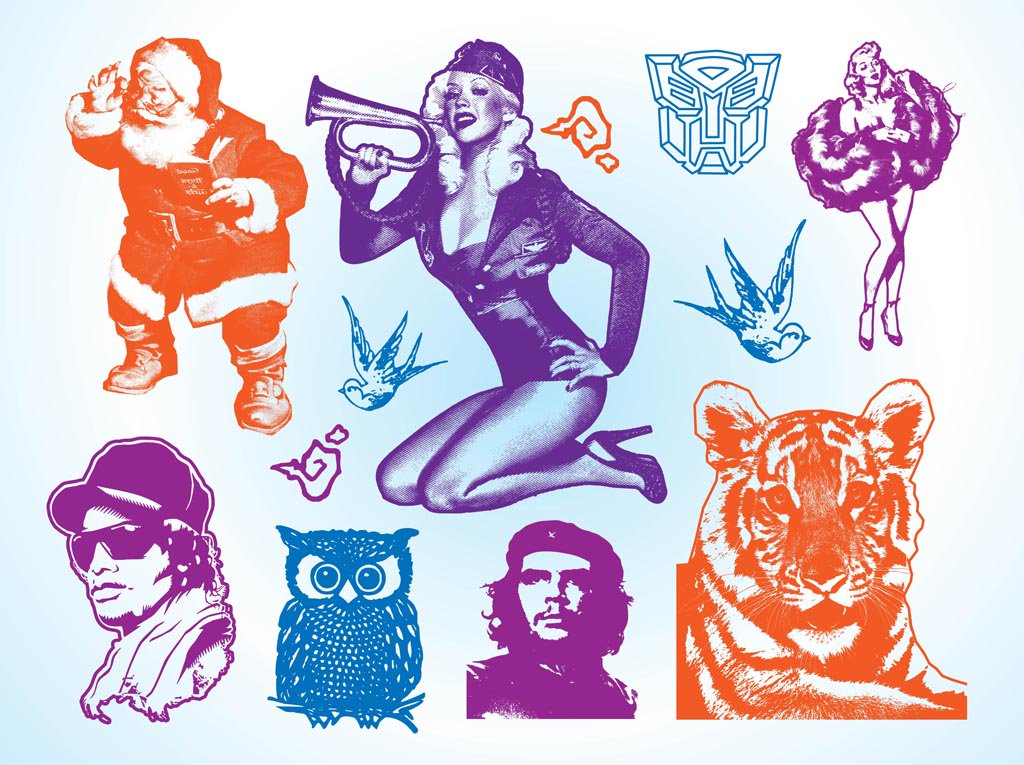 Free Vector Pin Up At Collection Of Free Vector Pin