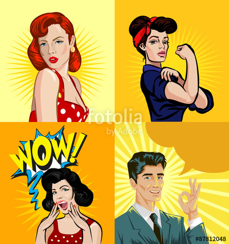 Free Vector Pin Up At Collection Of Free Vector Pin