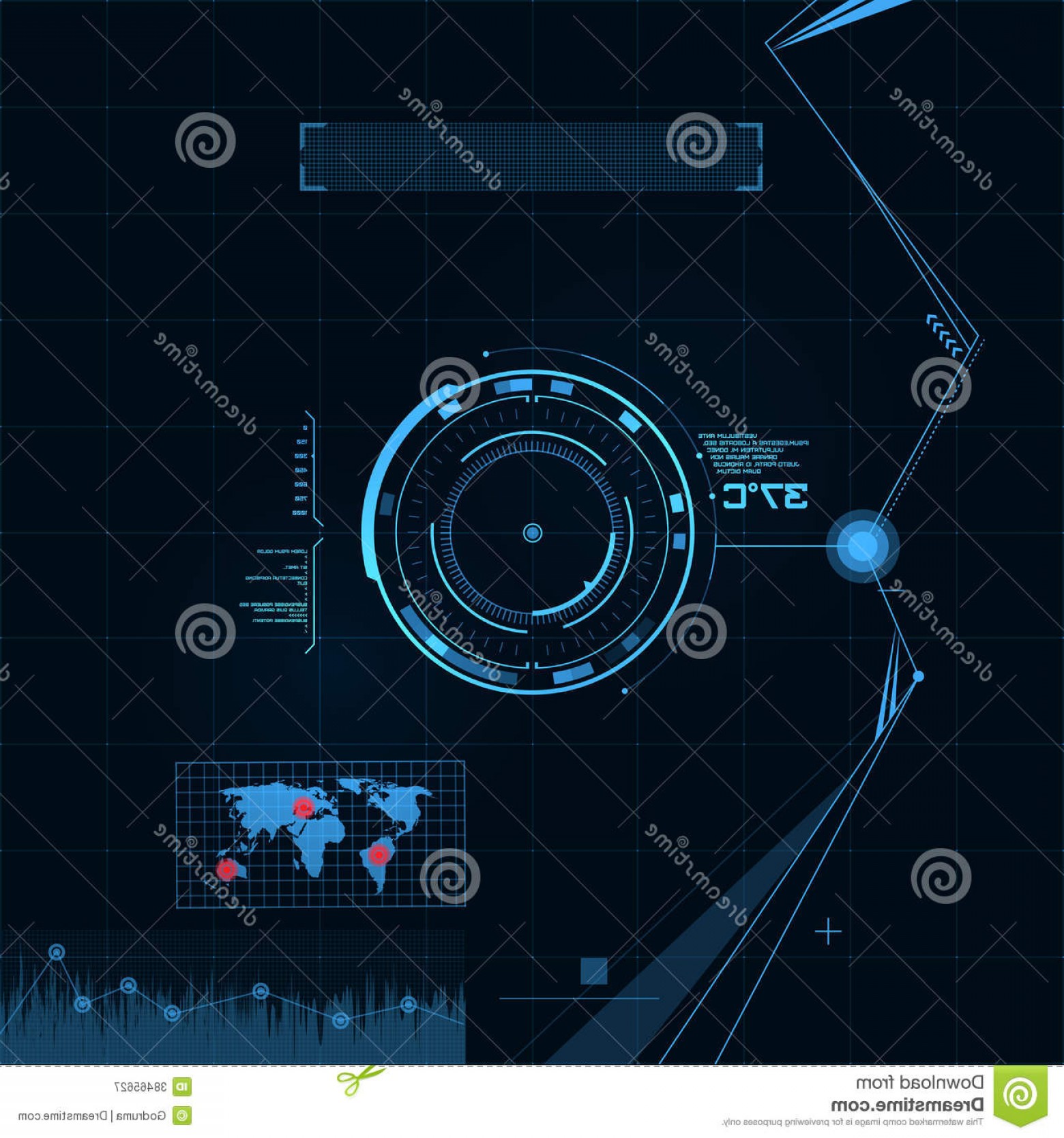 Futuristic Interface Vector at Vectorified.com | Collection of Futuristic Interface Vector free ...