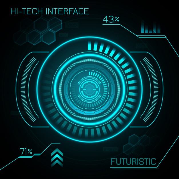 Futuristic Interface Vector at Vectorified.com | Collection of Futuristic Interface Vector free ...