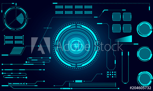 Futuristic Interface Vector at Vectorified.com | Collection of Futuristic Interface Vector free ...