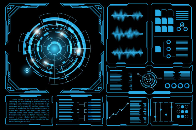 Futuristic Interface Vector at Vectorified.com | Collection of Futuristic Interface Vector free ...