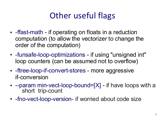 Gcc Vectorization At Collection Of Gcc Vectorization