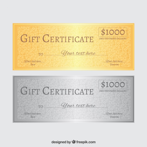 Gift Certificate Template Vector at Vectorified.com | Collection of ... Gift Certificate Template Vector at Vectorified.com | Collection of ...