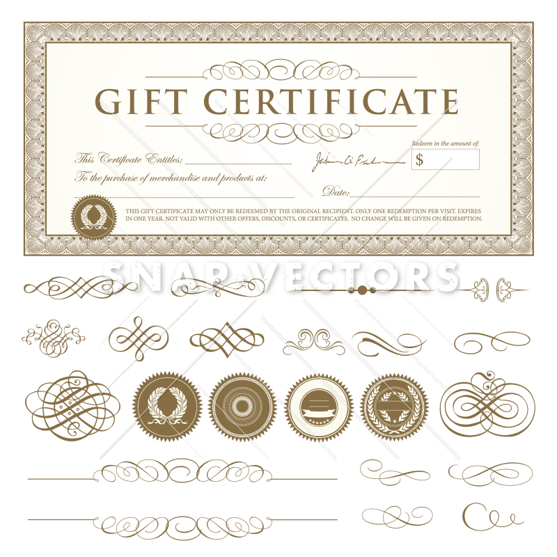 Gift Certificate Template Vector at Vectorified.com | Collection of ... Gift Certificate Template Vector at Vectorified.com | Collection of ...