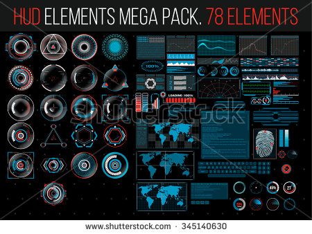 Hud Elements Vector at Vectorified.com | Collection of Hud Elements Vector free for personal use