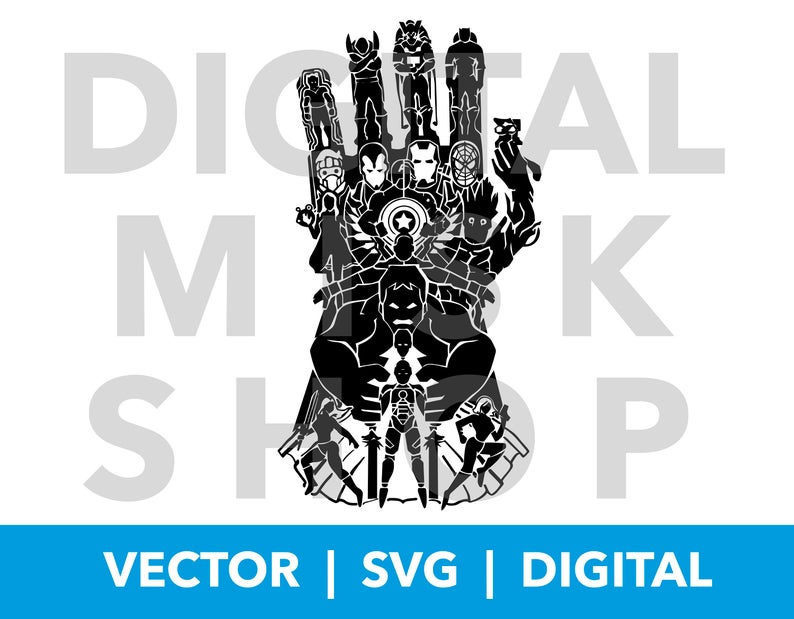 Infinity Gauntlet Vector at Vectorified.com | Collection of Infinity Gauntlet Vector free for ...
