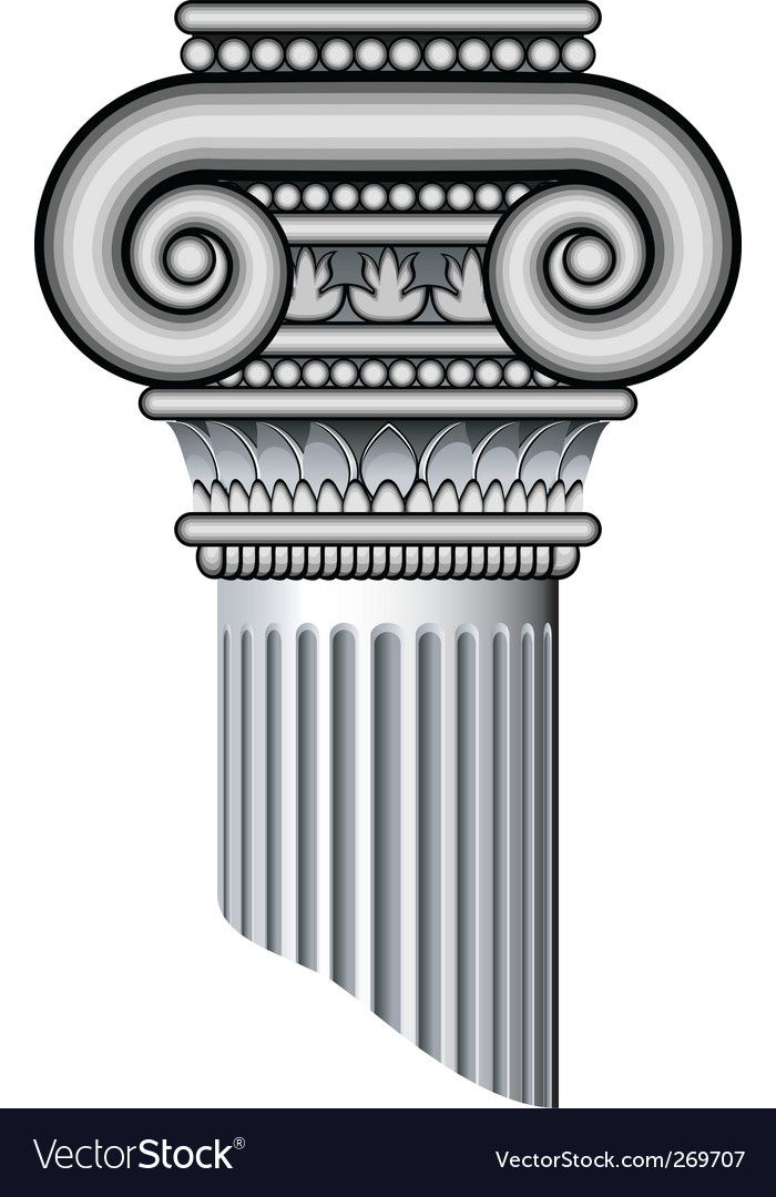 Ionic Column Vector At Collection Of Ionic Column
