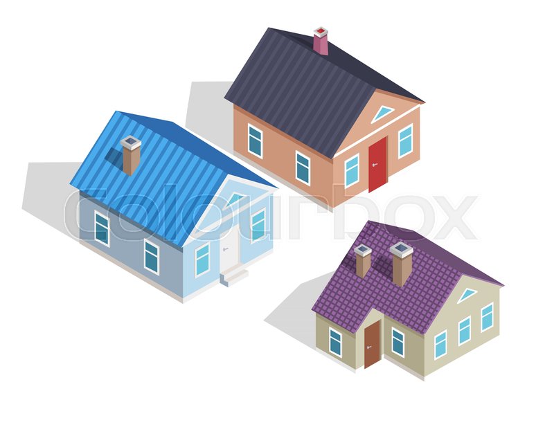 Isometric House Vector at Vectorified.com | Collection of Isometric ... Isometric House Vector at Vectorified.com | Collection of Isometric ...