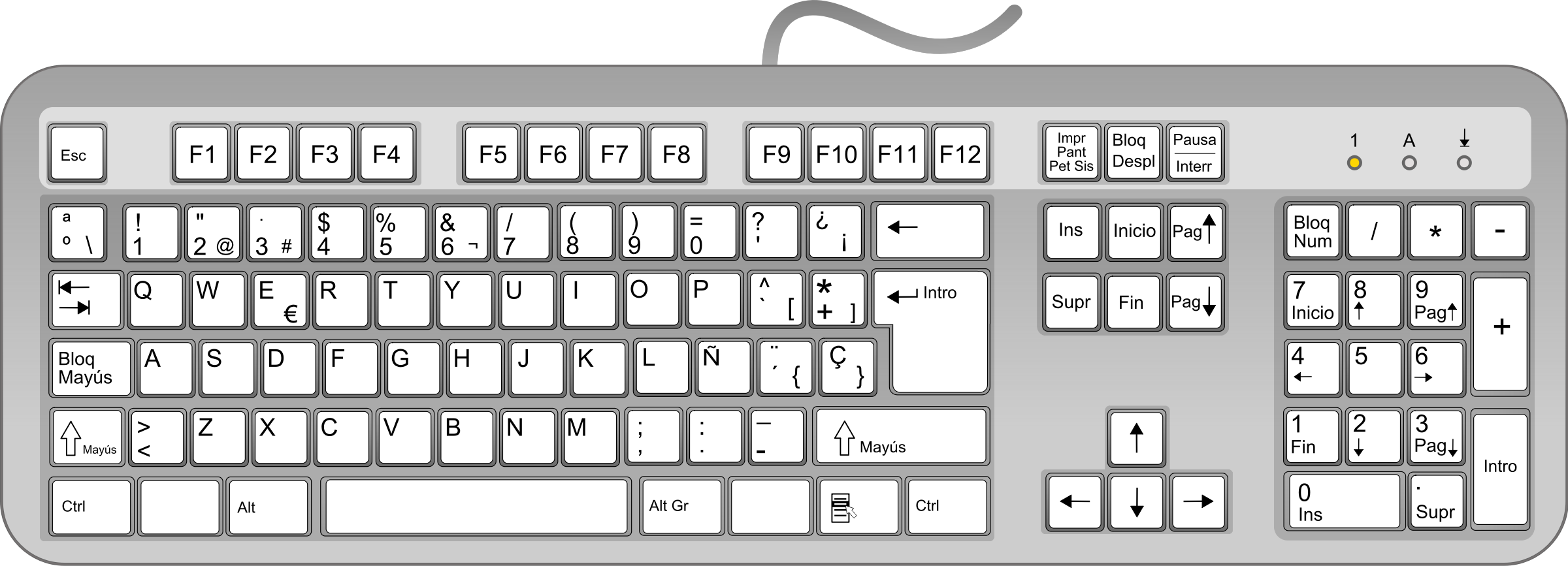 Keyboard Keys Vector at Vectorified.com | Collection of Keyboard Keys ... Keyboard Keys Vector at Vectorified.com | Collection of Keyboard Keys ...
