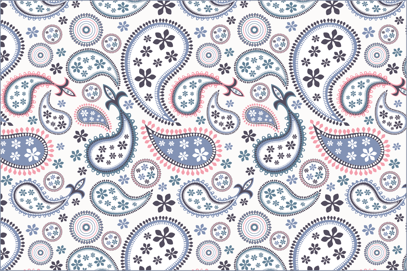 Paisley Pattern Vector At Collection Of Paisley