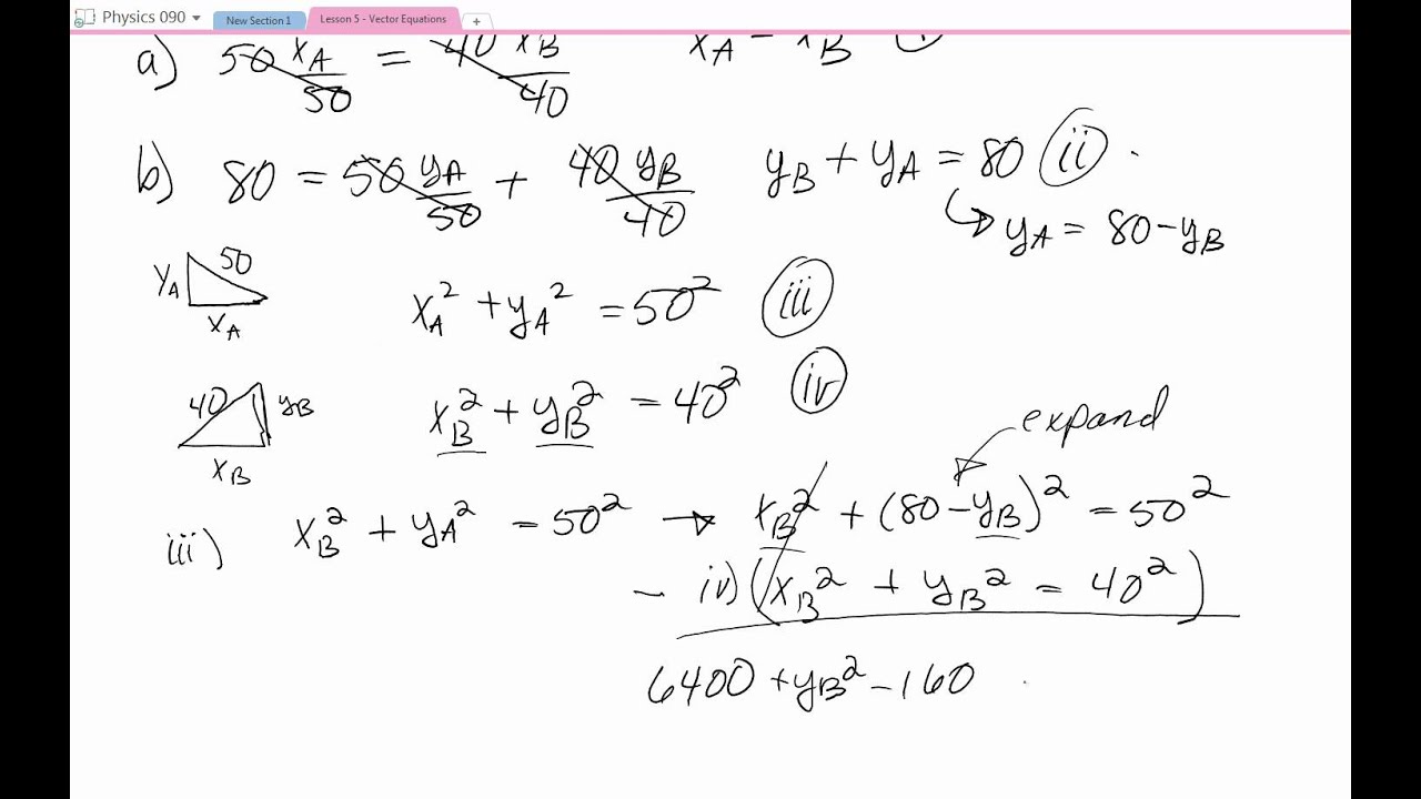 Physics Vector Equations At Collection Of Physics Vector Equations Free For