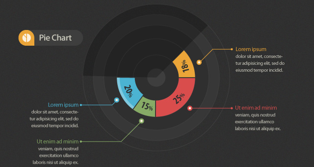 Pie Chart Vector Generator At Collection Of Pie Chart