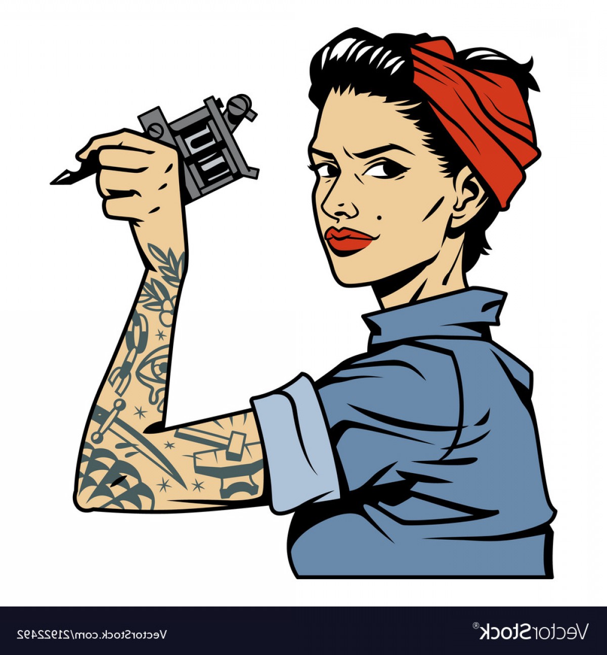 Pin Up Girl Vector At Collection Of Pin Up Girl