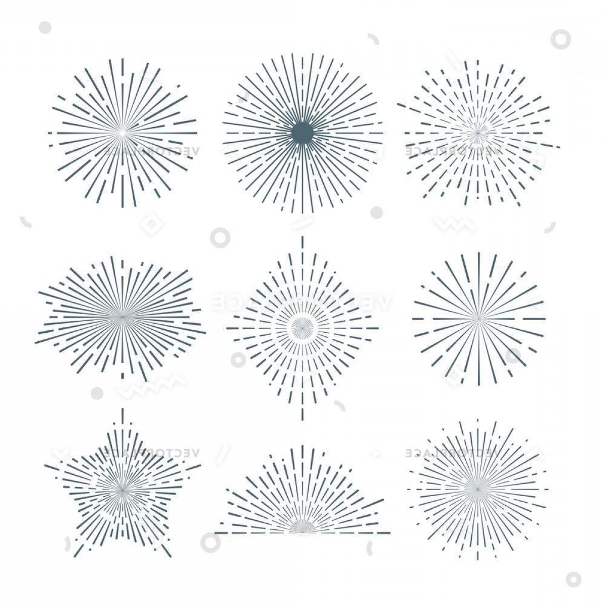 Radial Burst Vector at Vectorified.com | Collection of Radial Burst Vector free for personal use