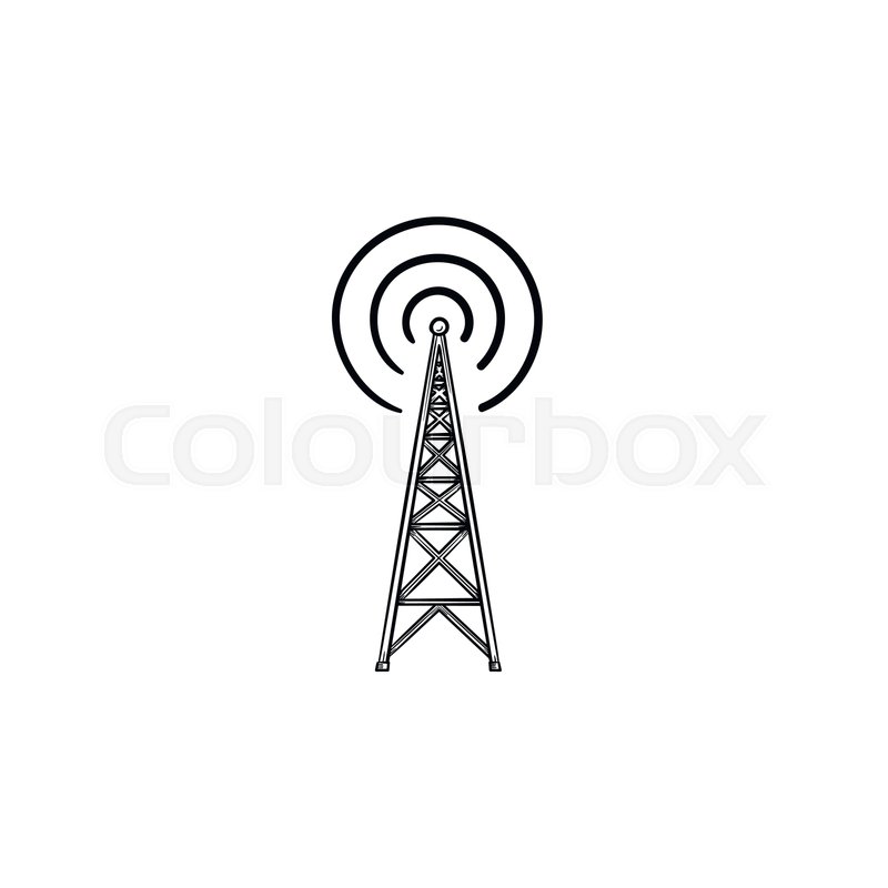 Radio Tower Vector at Vectorified.com | Collection of Radio Tower Vector free for personal use