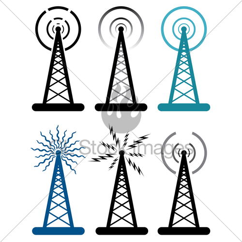 Radio Tower Vector at Vectorified.com | Collection of Radio Tower Vector free for personal use