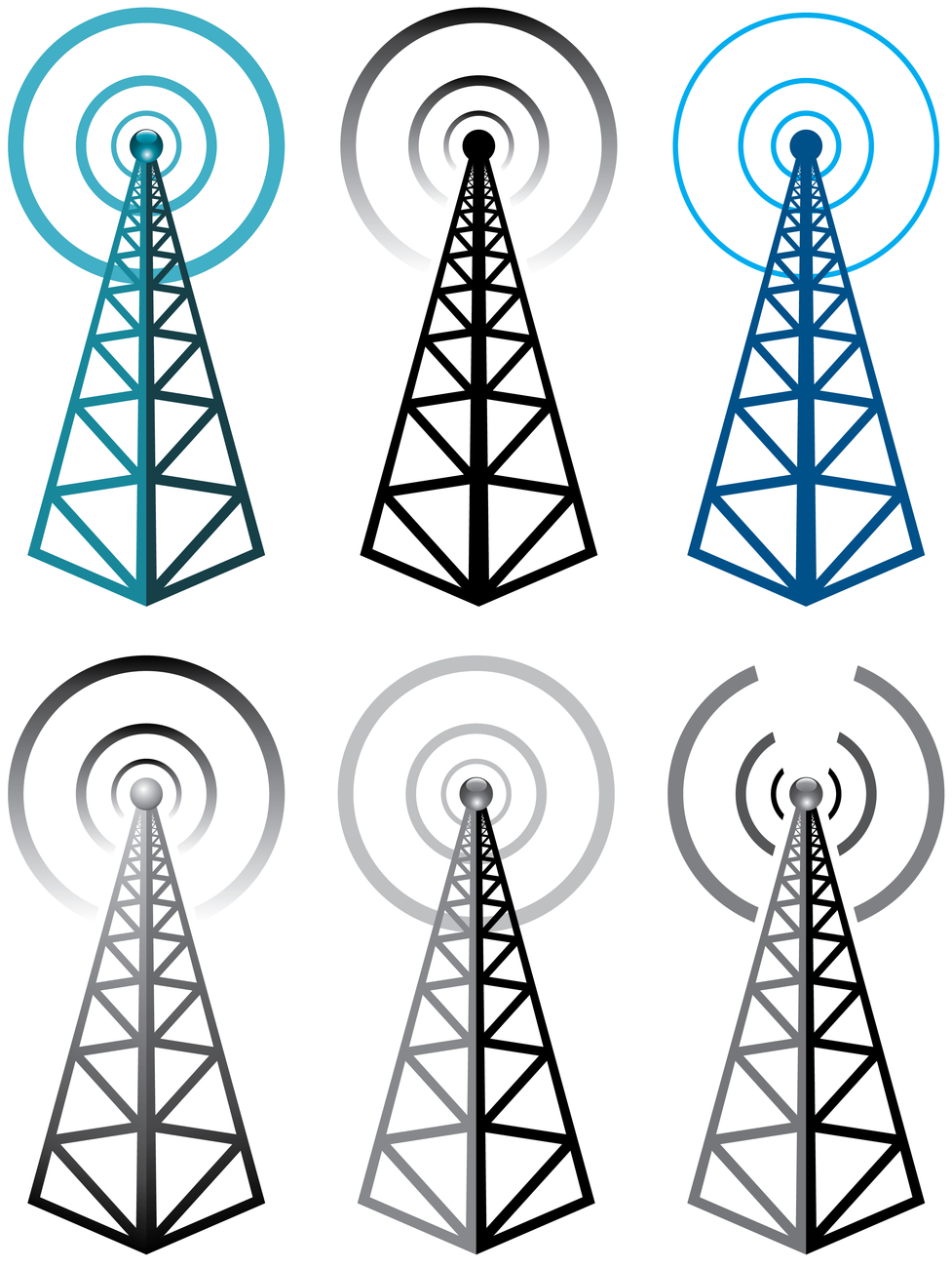 Radio Tower Vector at Vectorified.com | Collection of Radio Tower Vector free for personal use