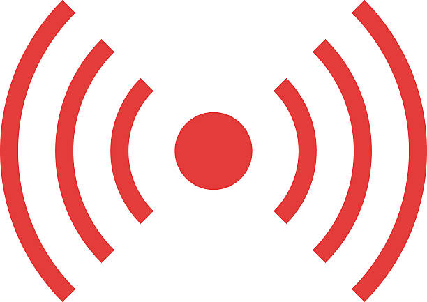 Radio Waves Vector At Collection Of Radio Waves