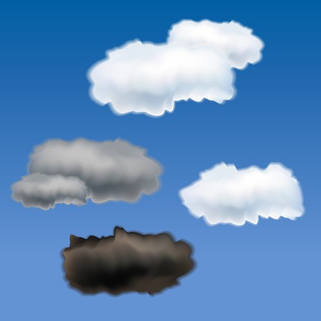 Realistic Clouds Vector at Vectorified.com | Collection of Realistic Clouds Vector free for ...
