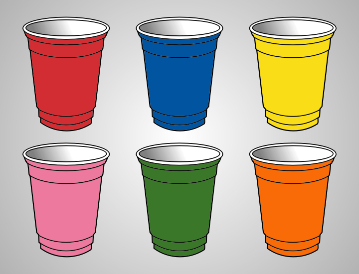 Red Cup Vector At Collection Of Red Cup Vector Free