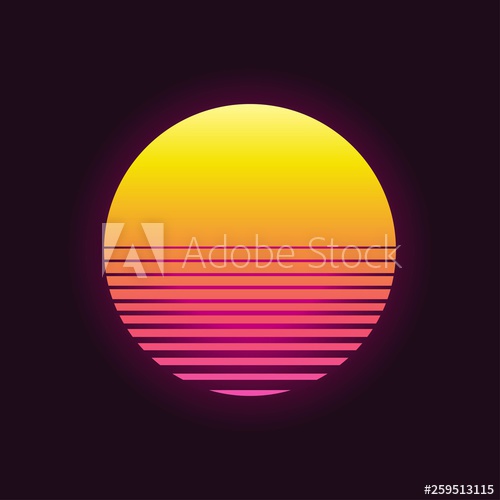 Retro Sunset Vector at Vectorified.com | Collection of Retro Sunset ... Retro Sunset Vector at Vectorified.com | Collection of Retro Sunset ...