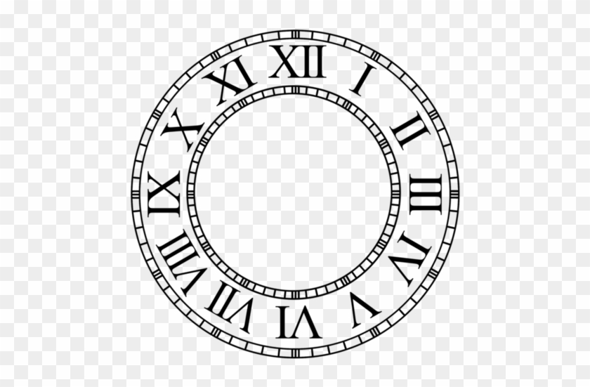 Roman Numeral Clock Face Vector At Collection Of