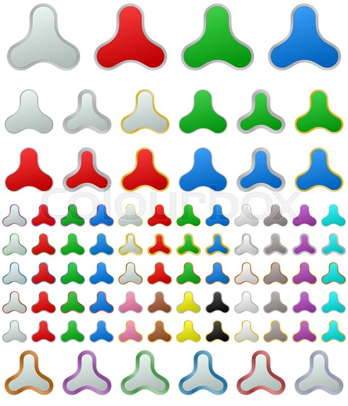 Rounded Triangle Vector At Collection Of Rounded Triangle Vector Free For