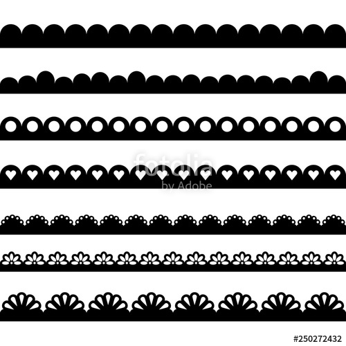 Scallop Border Vector at Vectorified.com | Collection of Scallop Border ... Scallop Border Vector at Vectorified.com | Collection of Scallop Border ...