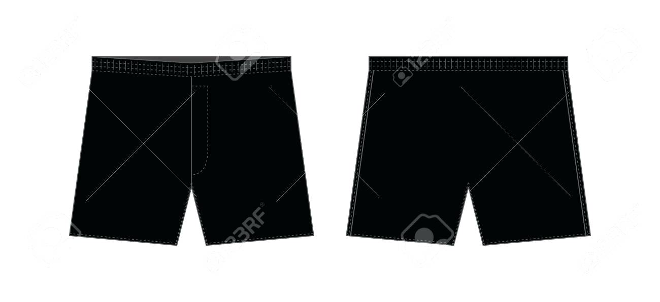 Shorts Template Vector At Vectorified Collection Of Shorts 