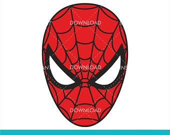 Spiderman Mask Vector At Vectorified.com